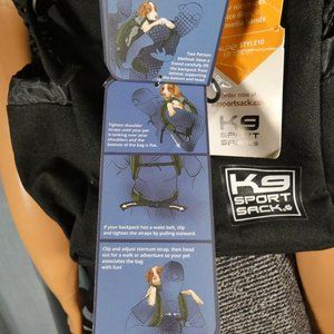 K9 Sports Sack | Dog | Nwt K9 Sport Sack Xs Small Dog Backpack Carrier ...
